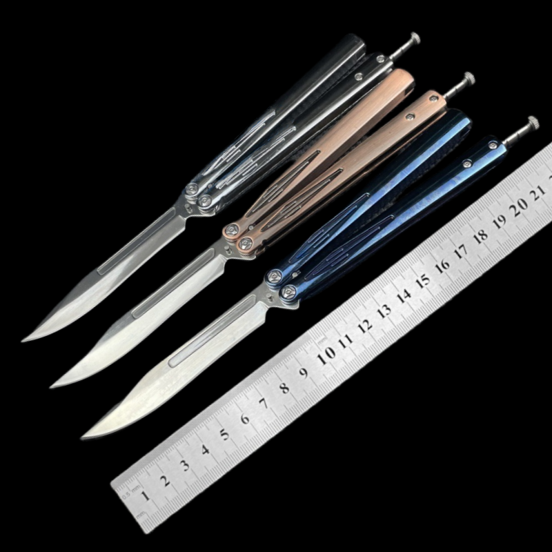 Classic alloy handle butterfly knife