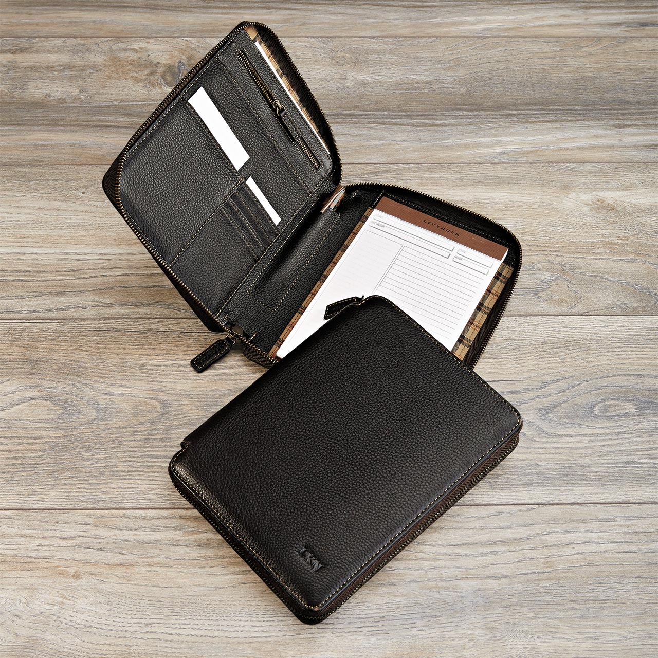 Bomber Jacket Zip Folio