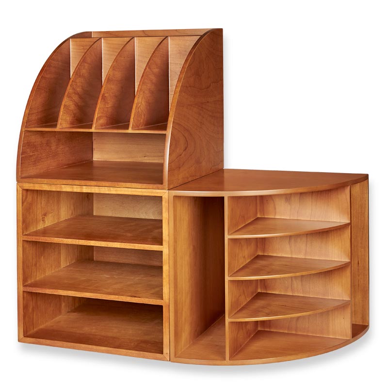 Cubi Corner Desk Bookcase