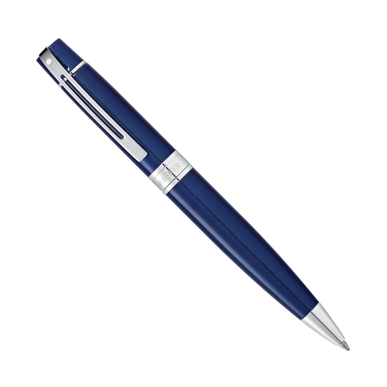 Sheaffer 300 Glossy Blue with Chrome Trim Pen