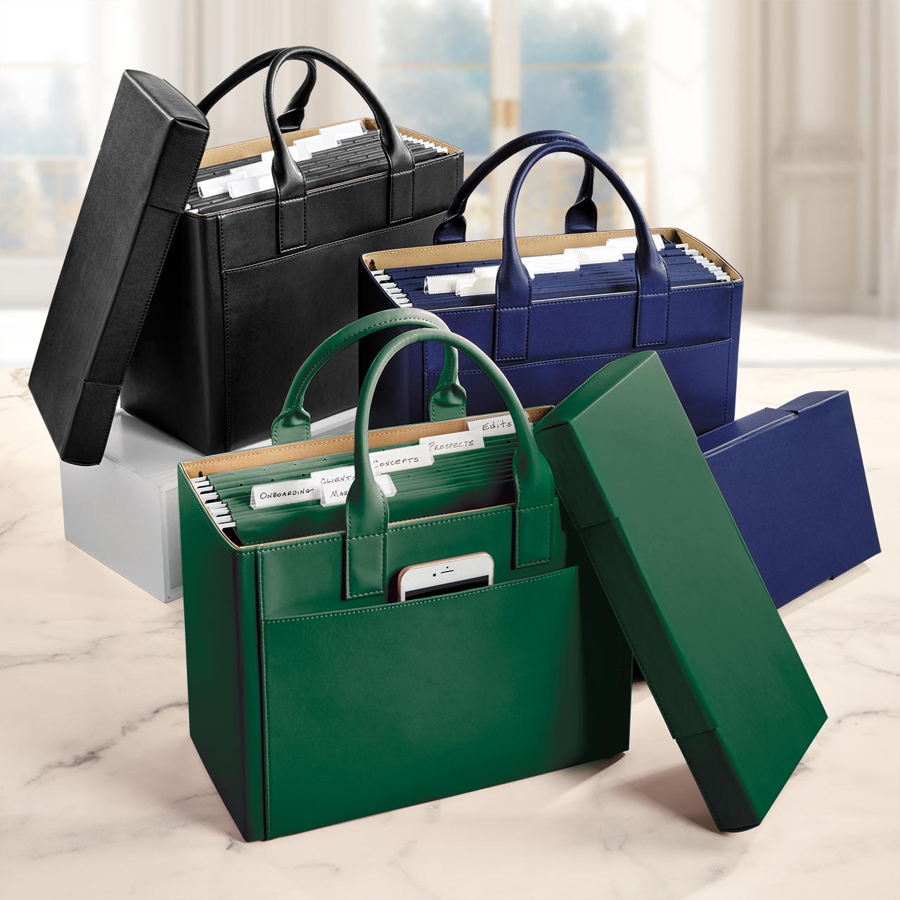 LevTex Portable File Tote