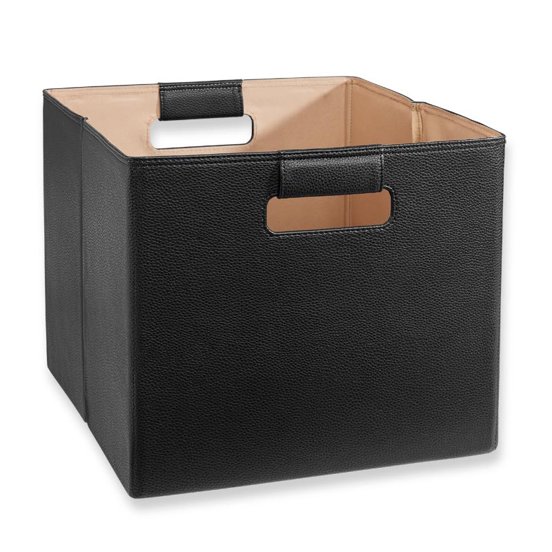 LevTex Pebbled Large Foldable File Storage Box