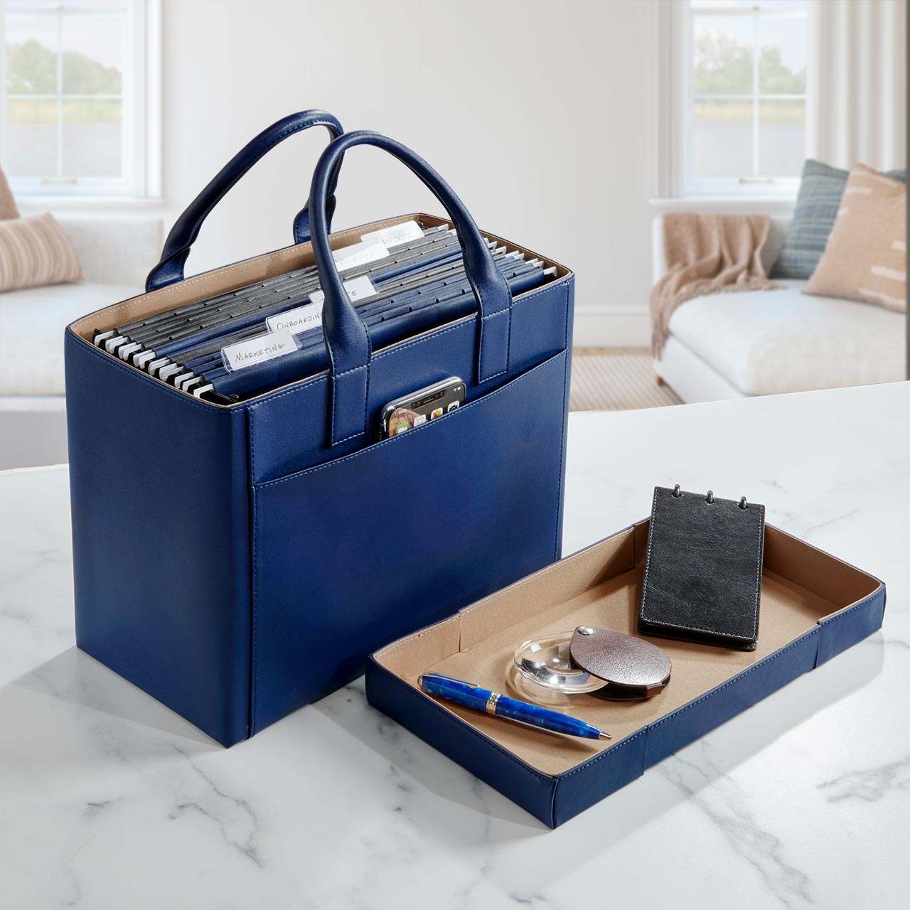 LevTex Portable File Tote