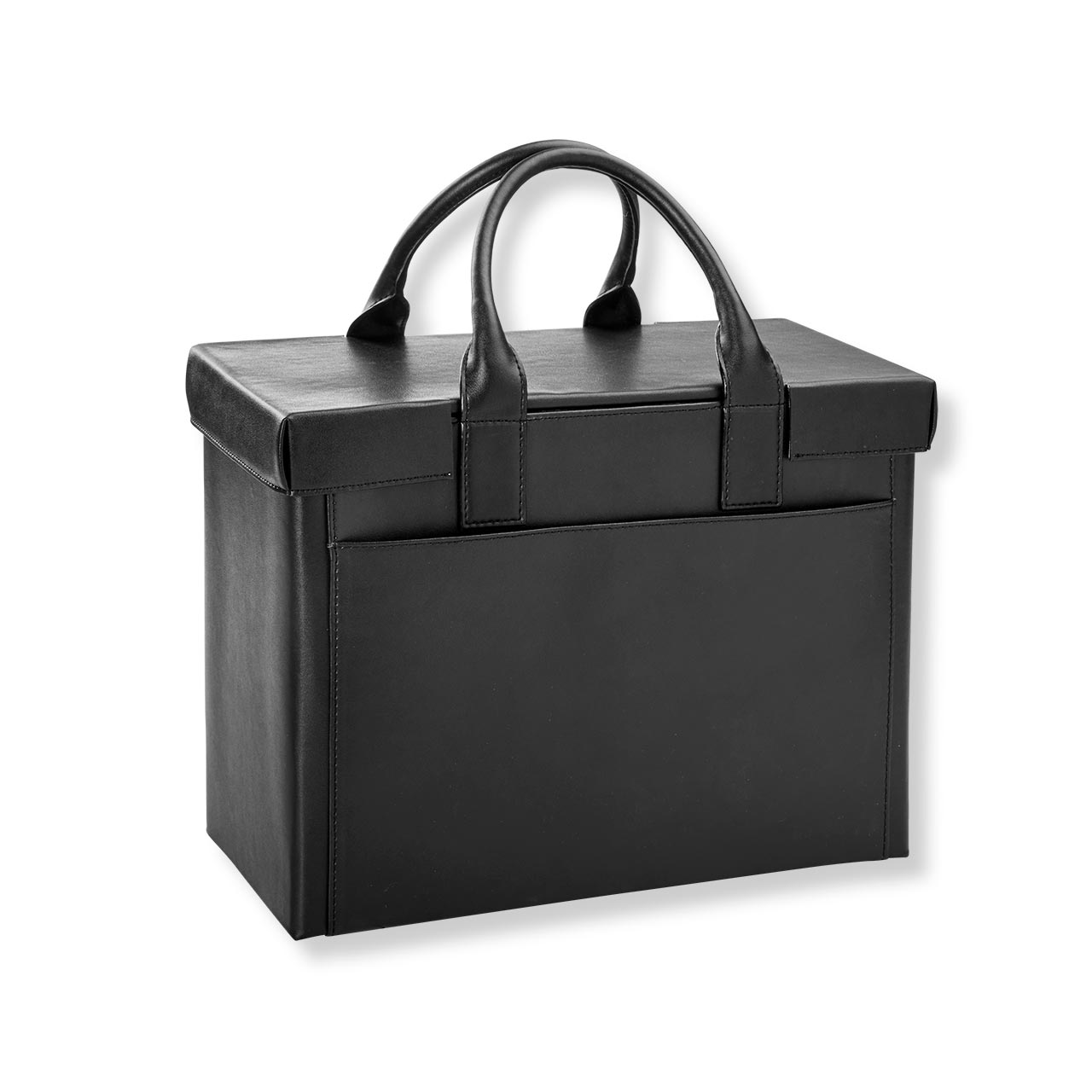 Portable File Tote & Office Ensemble with Lid